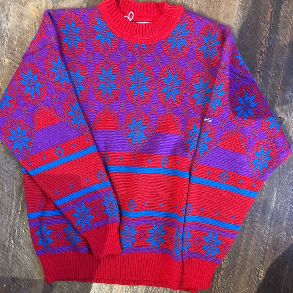 Vintage | Sweaters | Vintage Christmas Wool Sweater | Poshmark